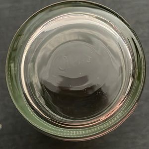 Libbey | Accents | Vintage Libbey Glass Vase Green And White Floral ...